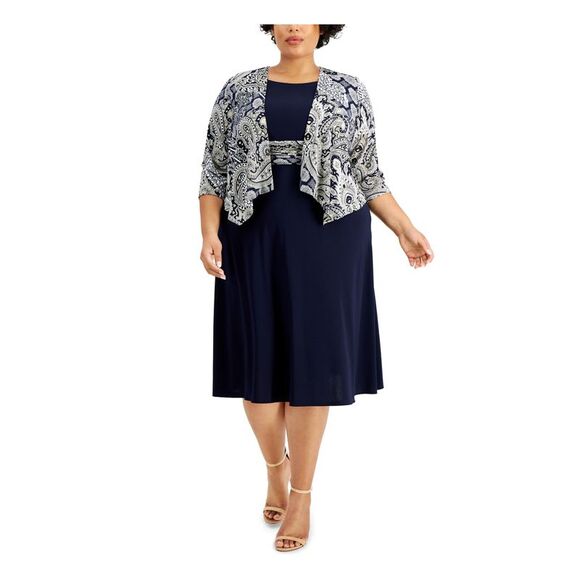 Jessica Howard | Jackets & Coats | Nwt Jessica Howard Womens Navy Open ...